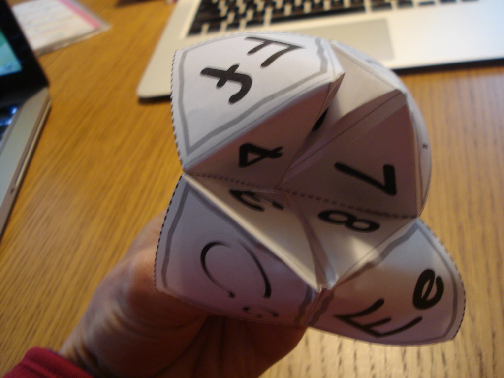 Having Fun with Fortune Tellers! – MagicTimeKids